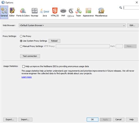 Como Importar O Exportar Opciones De Netbeans