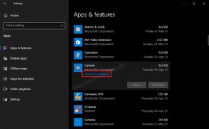 How To Reset Apps In Windows 10 Downloaded From Store