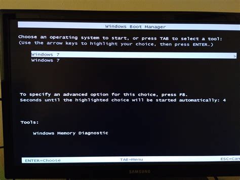 how to remove the second dead windows 7 boot option from windows boot