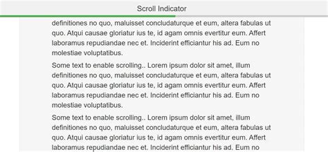 How To Create A Scroll Indicator Using Css And Javascript