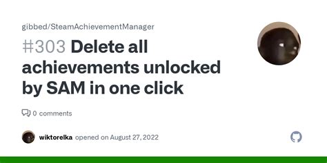 Delete All Achievements Unlocked By Sam In One Click · Issue 303