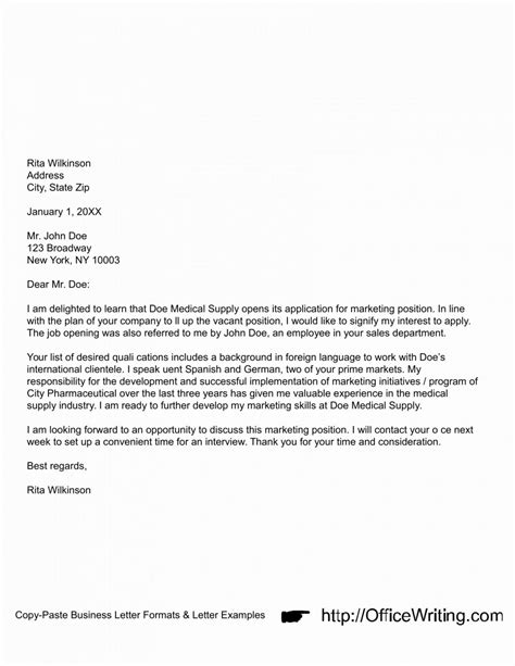 25 Cover Letter Ending