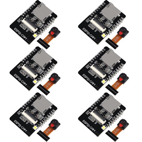 Mua Aitrip 6pcs Esp32 Cam Wireless Wifibluetooth Development Board With Camera Module Ov2640