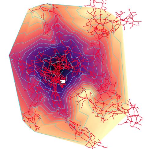 Isochrones For Emergency Vehicles Using Qgis Geographic Information