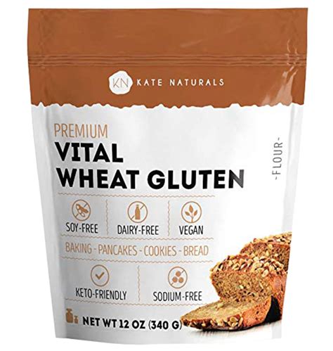 Buy Vital Wheat Gluten For Bread Making Baking And Seitan 12oz Kate