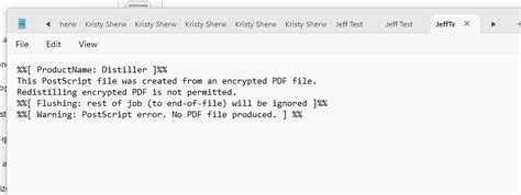 Getting A Distiller Error When Trying To Print My Adobe Community