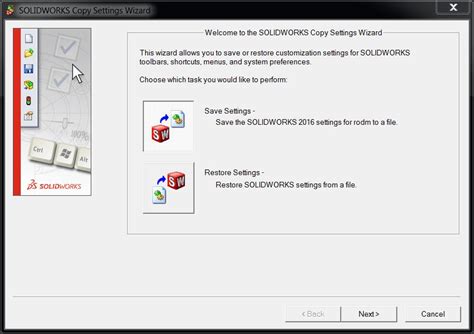 Use The Solidworks Copy Settings Wizard To Save And Restore Your Custom