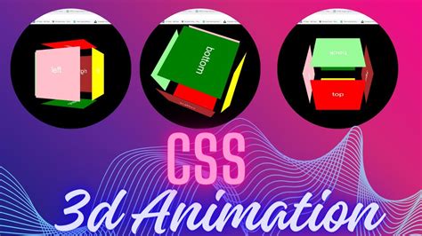 Today I Learned About Css 3d Animation Blogging 9 Webdesign Css