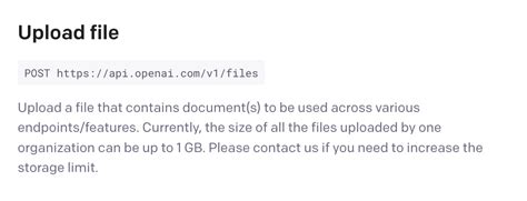 Post Not Allowed In Files Upload Endpoint Api Openai Developer Forum
