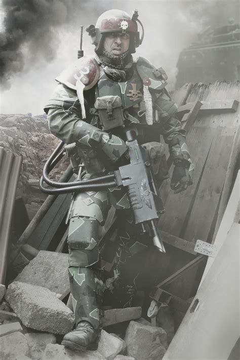 Kasrkin with hellgun by ARKURION on DeviantArt