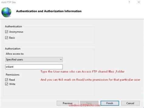 How To Configure And Setup FTP Server In Windows And