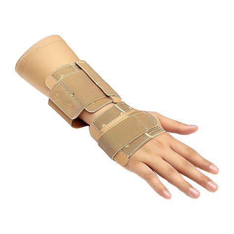 A Beige Wrist Support Brace For Hand Rehabilitation 58266353 Png