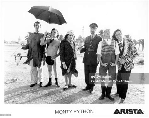 All Six Members Of The Monty Python Team On Location In Monastir
