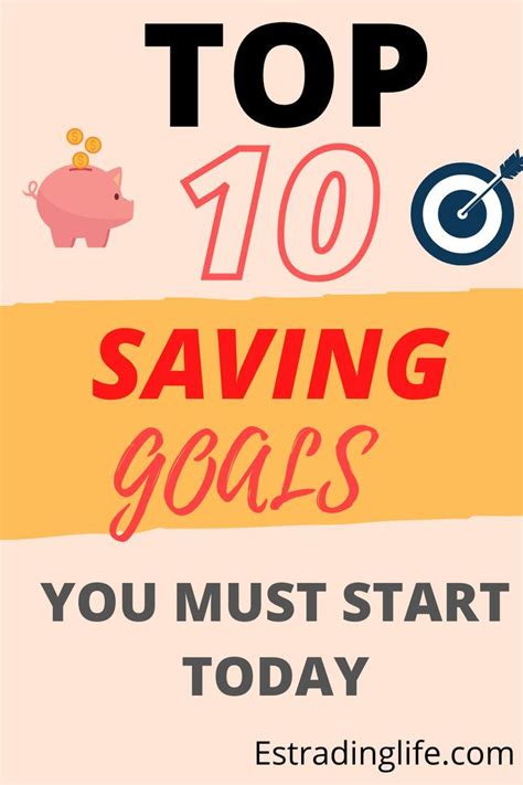 10 Best Saving Goals For Financial Independence