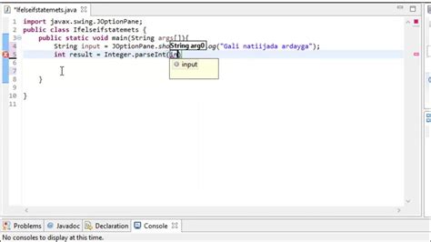 Lesson 19 If Else If Else Java Prog Sahalsoftware Youtube