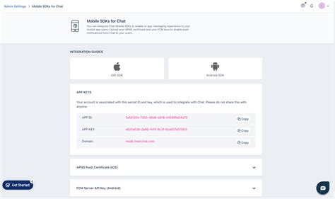 Freshchat Ios Sdk Integration Steps Freshsales