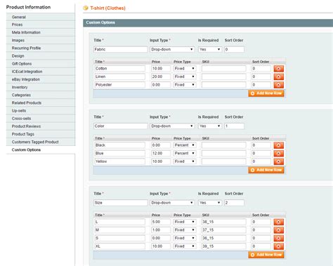 Magento Custom Option Configurable Product Magento Stack Exchange