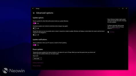 Microsoft Quietly Removes Option To Manually Defer Feature Updates Through Windows Update Neowin