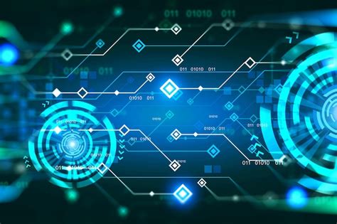 Premium Photo Hologram Illustration Of Circuit Board Electronic