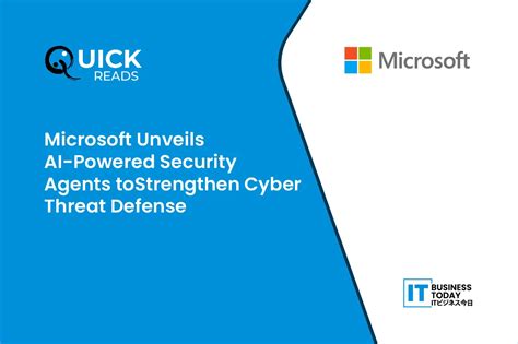 Microsoft Unveils Ai Security Agents To Strengthen Cyber Threats