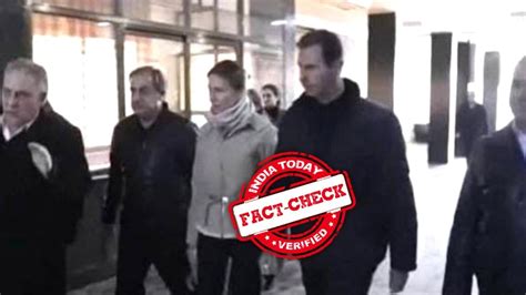 Fact Check First Photo Of Ousted Bashar Al Assad Taking Refuge In Moscow Nope This Is From 2023