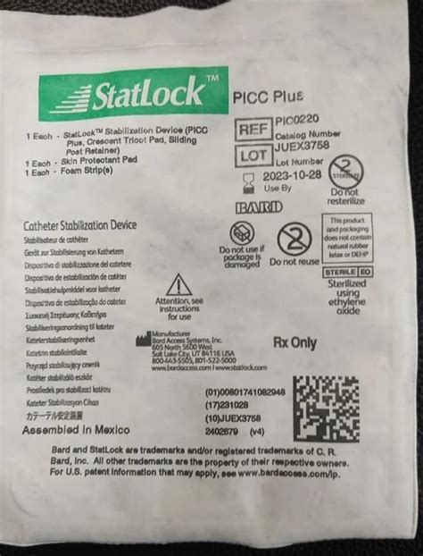 Stainless Steel Reduced Shank Bard Statlock Picc Plus Size 2 4 Mm At Rs 425 In New Delhi