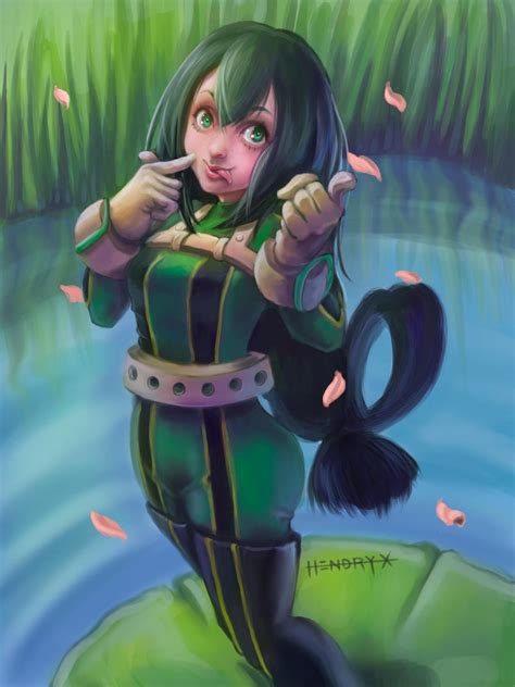 TSUYU ASUI BOKU NO HERO ACADEMIA By ARTsatanic On DeviantArt