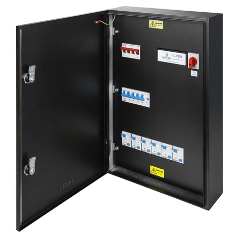Matt E Phase EV Connection Unit With X A Single Phase Type A RCBOs EVU R CEF