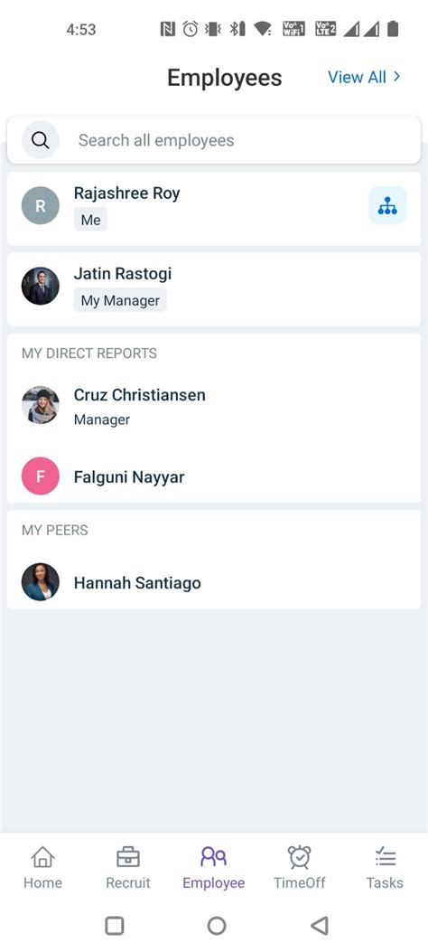 How To Share An Employee Profile With Freshteam Mobile App Freshteam Support