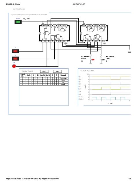Jk Flip Flop Pdf Computing Mathematical Logic