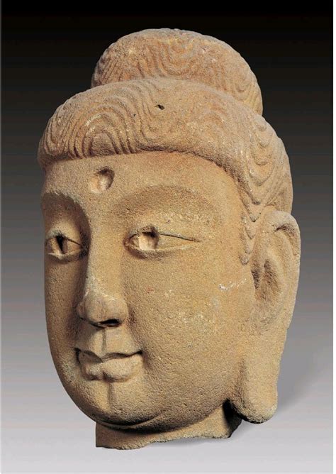 佛头像 古代佛像 图片