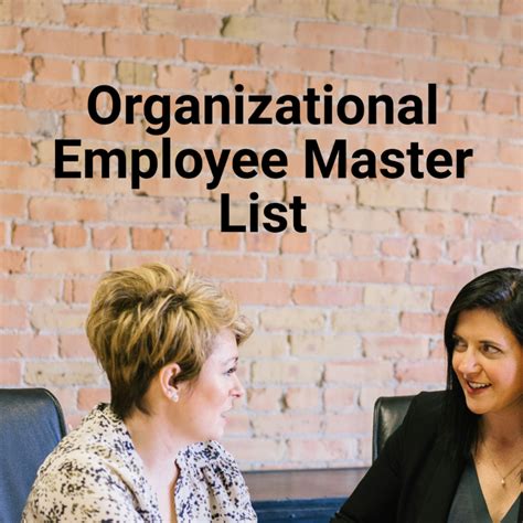 Free Employee Master List Template To Edit Online
