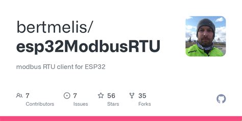 GitHub Bertmelis Esp32ModbusRTU Modbus RTU Client For ESP32