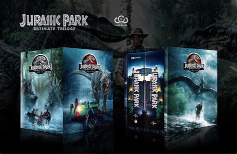 Jurassic Park 1 3 4k Blu Ray Uhd Club Exclusive China Hi Def Ninja Pop Culture