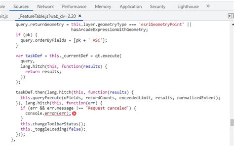 Solved Error In Retrieving Records For Table Esri Community