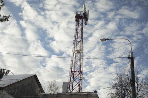 Radio Signal Transmitter Antenna Placement Design 22639505 Stock