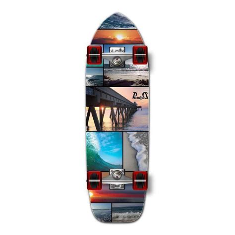 Punked Old School Longboard Complete Seaside Longboards Usa