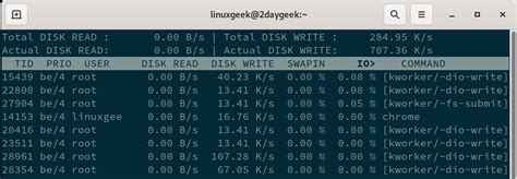 Best Tools To Monitor Disk IO Performance In Linux DayGeek