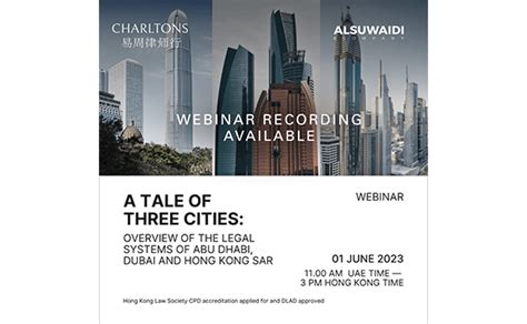 A Tale Of Three Cities Webinar