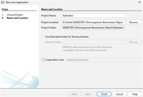 java oop kalkulator sederhana dengan java netbeans