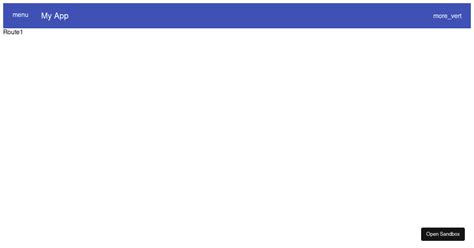 preact material components examples codesandbox