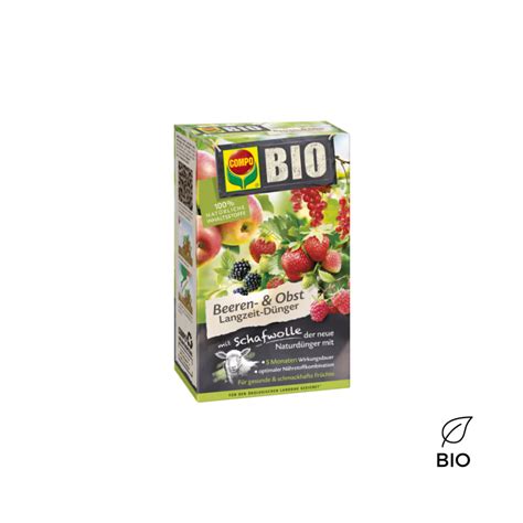 Compo Bio Concime Organico Per Piccoli Frutti 750g Agraria Braidese