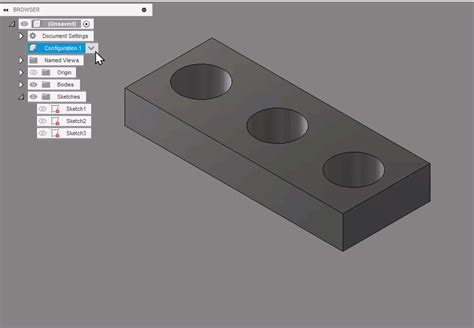 Solved Configuration Holes Autodesk Community