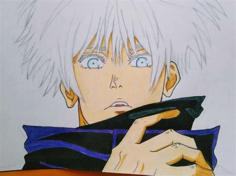 I Tried To Draw Satoru Gojo Scrolller