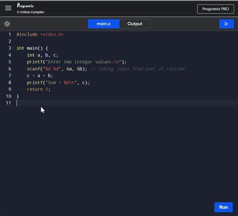 Trumedha Infotech On Linkedin Runtime Or Dynamic Program Using C Program Sum Of 2 Integer