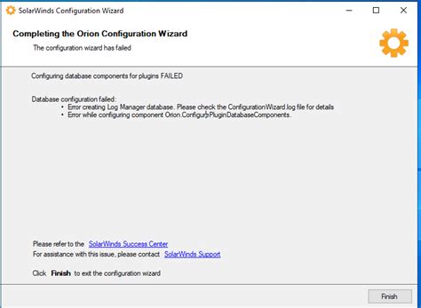 Error During Configuration Wizard Migration To New Server Forum