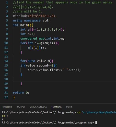 Rajritu Kumar On Linkedin 4th Problem Finding The Numbers That Appears Once In The Given Array