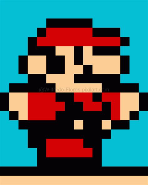 Pixilart Smb3 Mario Running By Wilfredo Flores
