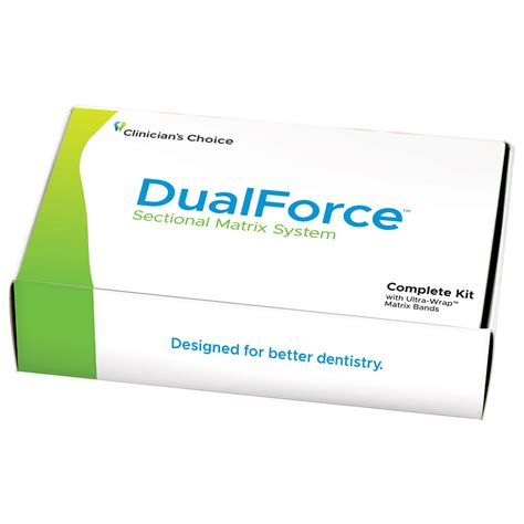 Clinicians Choice Dualforce Sectional Matrix System Complete Kit