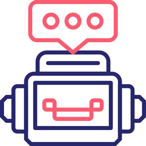Chatbot Generic Outline Color Icon